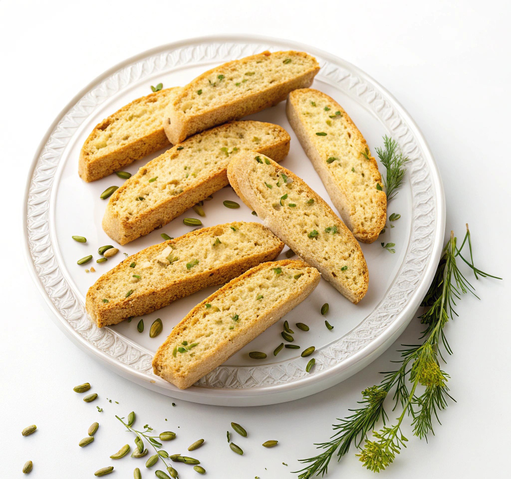 Italian Biscotti with Fennel Seeds - Kastra Recipes
