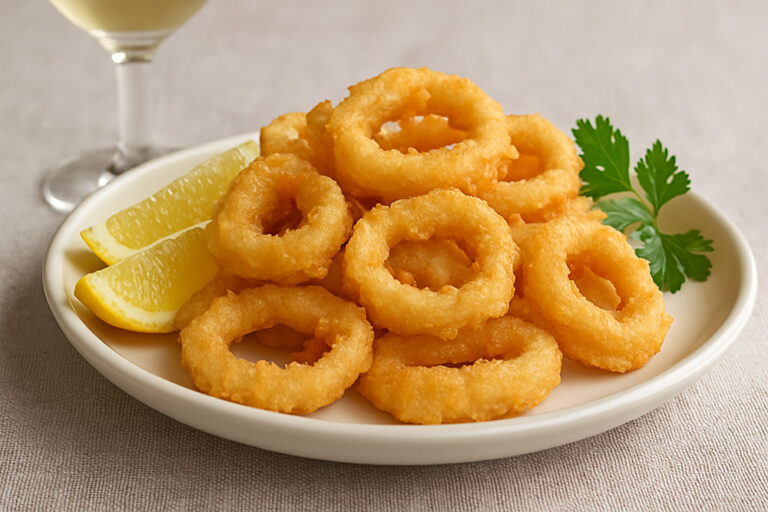 Greek Fried Calamari – Crispy & Tender Every Time - Kastra Recipes
