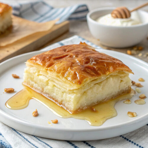 Traditional Greek Galaktoboureko Recipe - Kastra Recipes