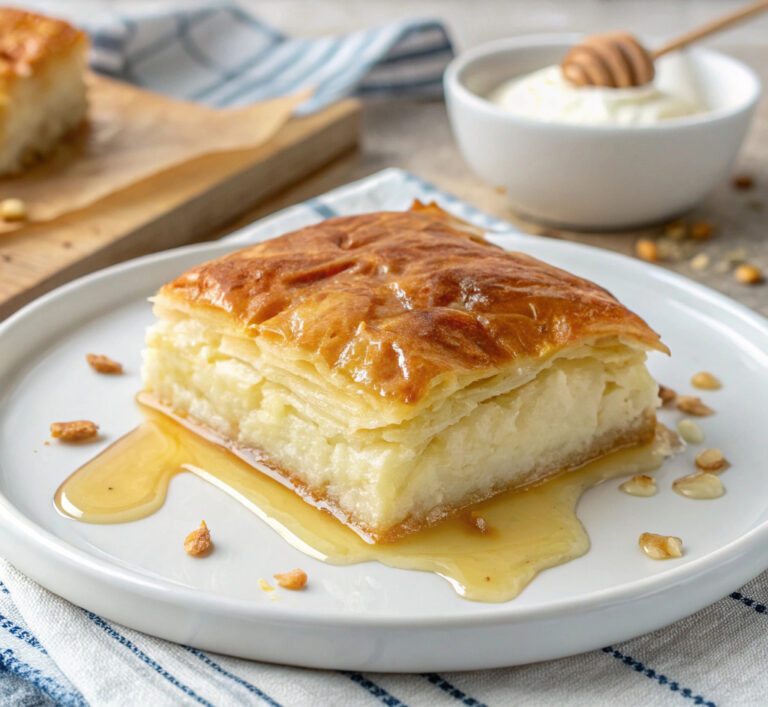 Traditional Greek Galaktoboureko Recipe - Kastra Recipes